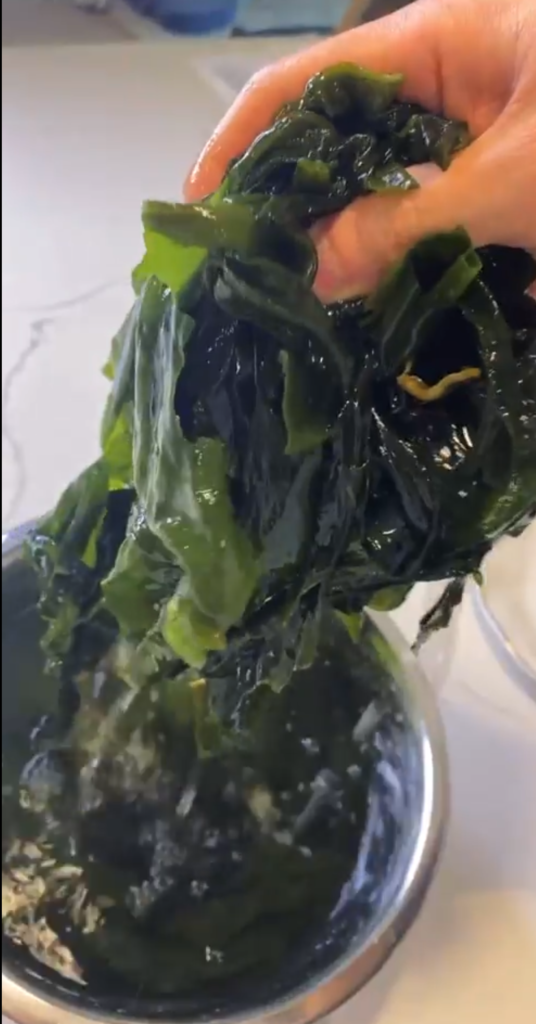 Sweet & Sour Seaweed Salad - Chef Chris Cho
