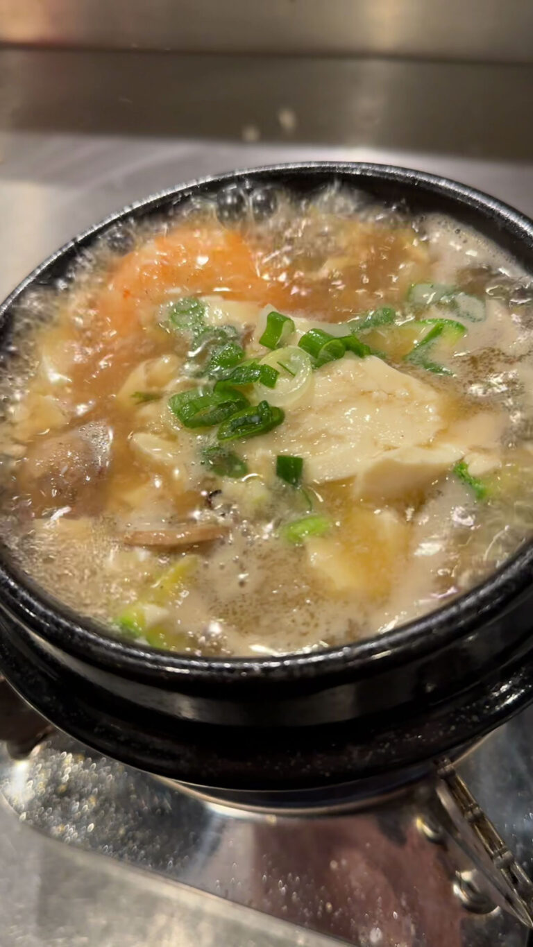 White Soondubu Jjigae (Non-spicy Tofu Stew) - Chef Chris Cho