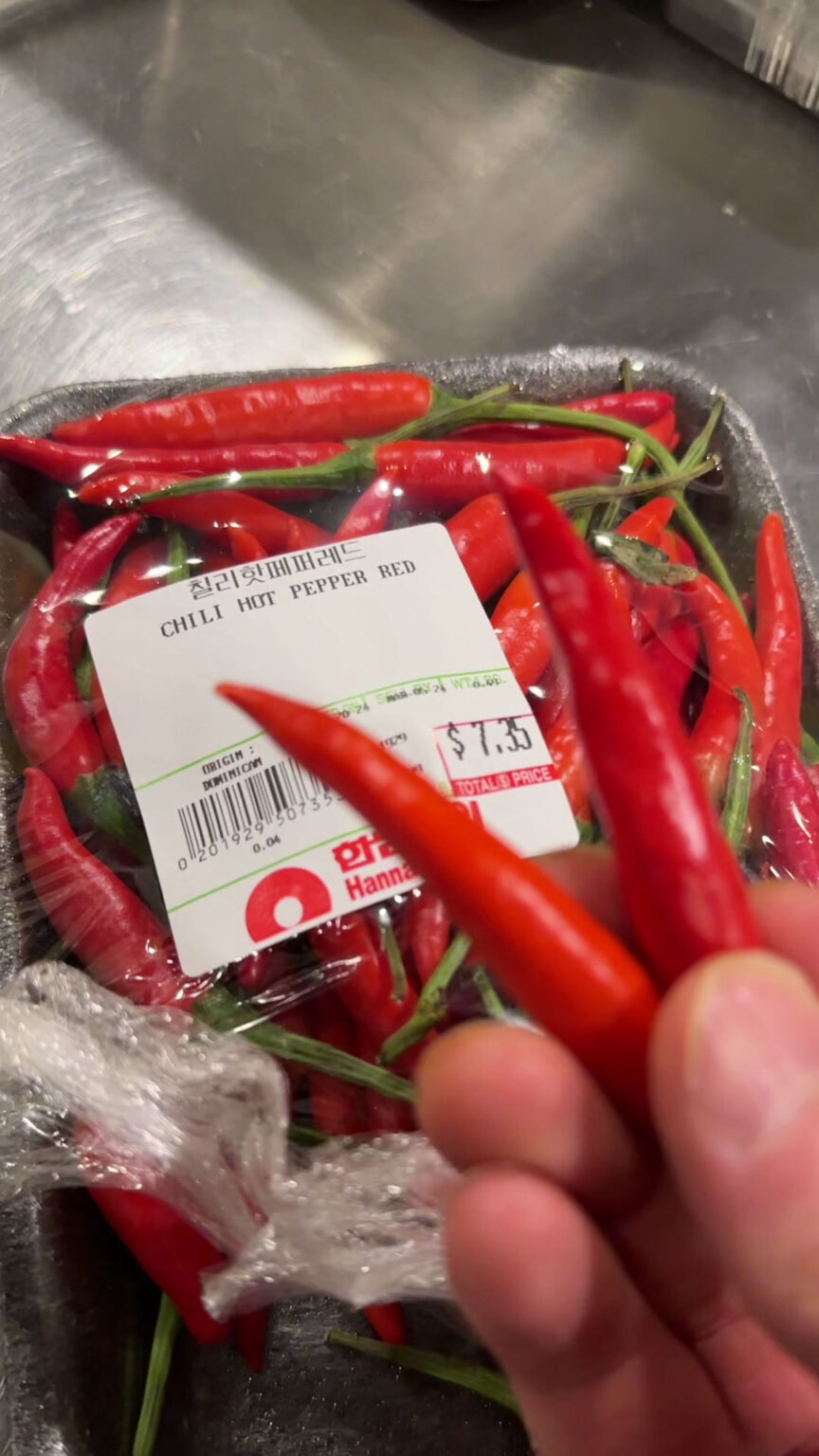 Spicy Enoki Mushroom - Chef Chris Cho