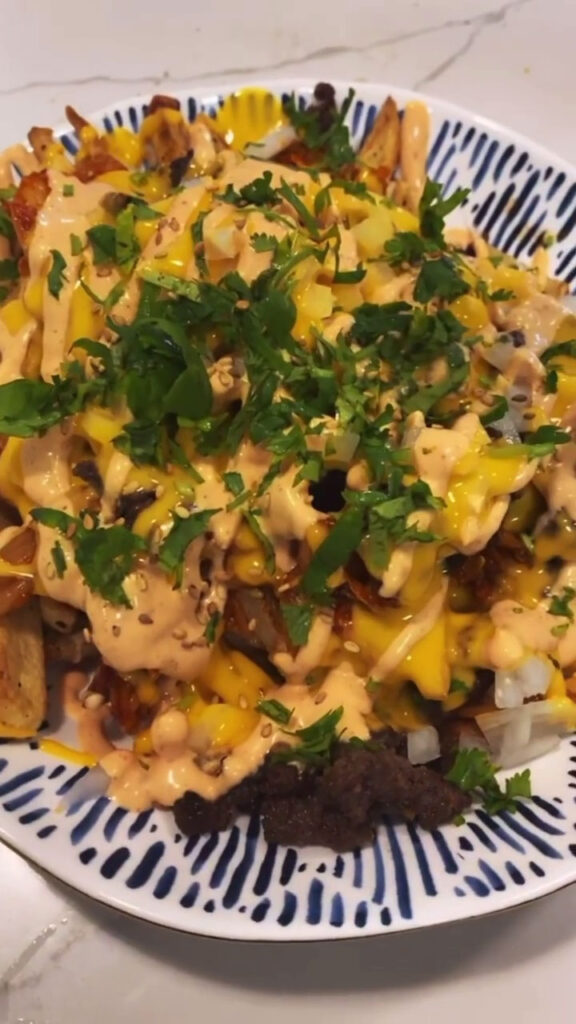 Loaded Kimchi Fries - Chef Chris Cho