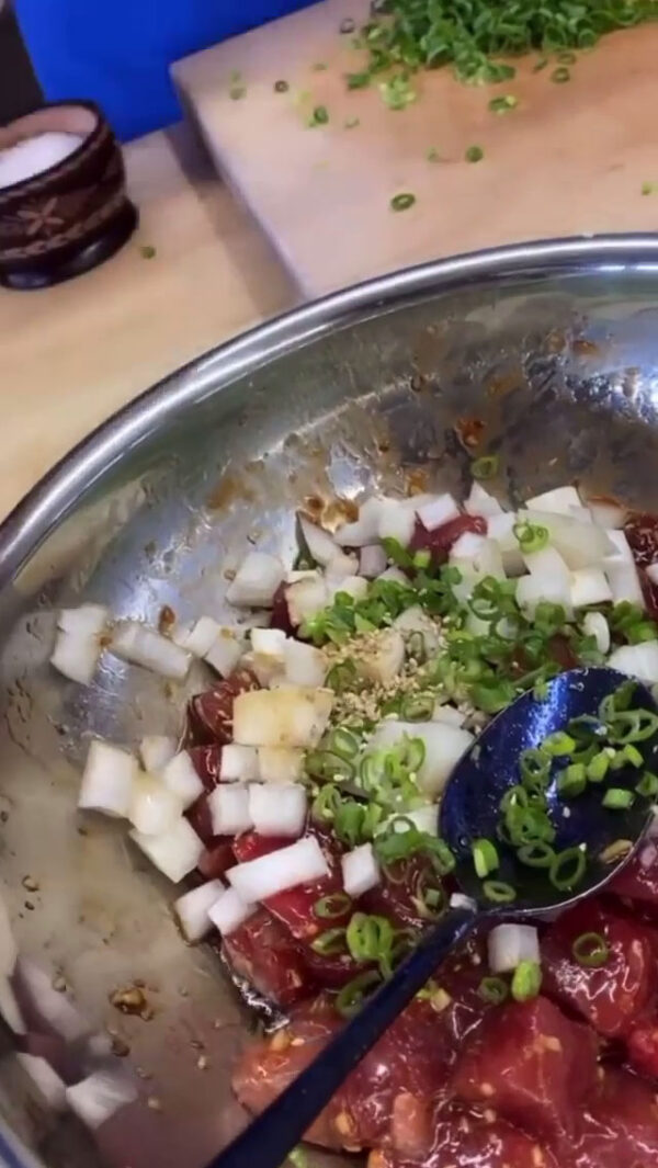 Hawaiian-style Ahi Poke Recipe - Chef Chris Cho