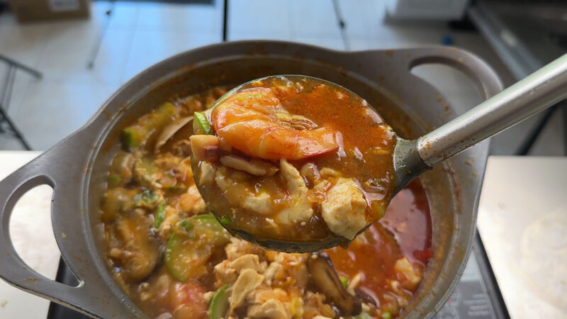 Spicy Soft Tofu Stew (Soondubu Jjigae) - Chef Chris Cho