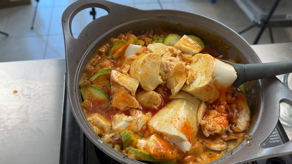 Spicy Soft Tofu Stew (Soondubu Jjigae) - Chef Chris Cho