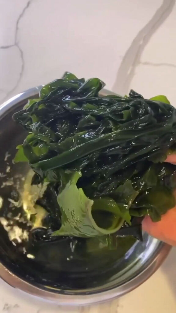 Sweet & Sour Seaweed Salad (Miyeok Muchim) - Chef Chris Cho