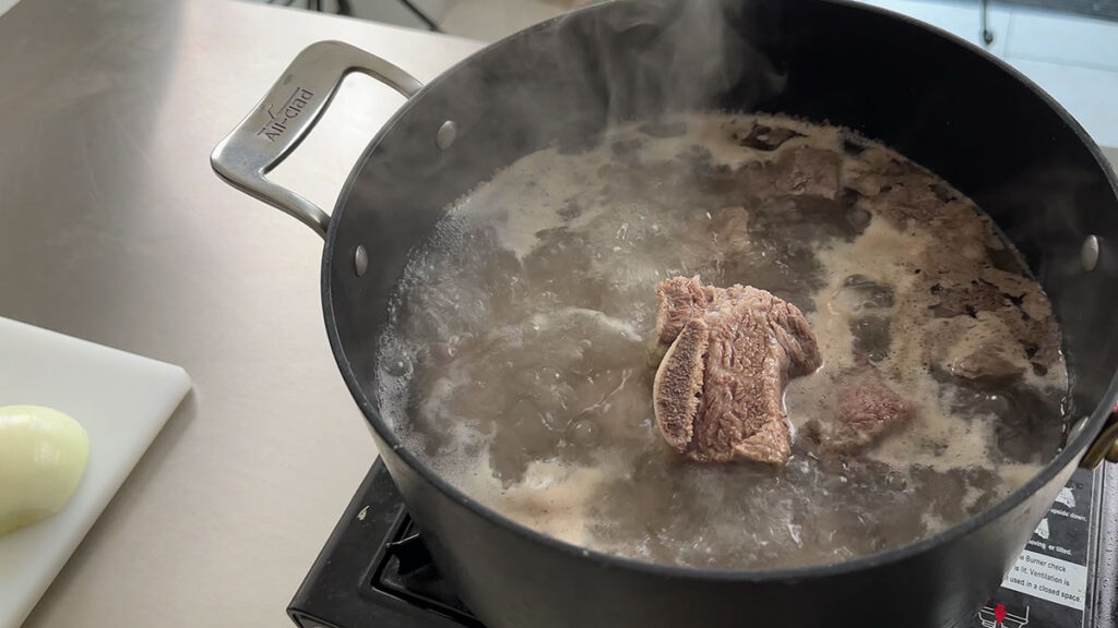 Korean Beef Short Rib Soup (Galbitang) - Chef Chris Cho