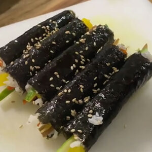 Mini Kimbap (Mayak Kimbap) - Chef Chris Cho