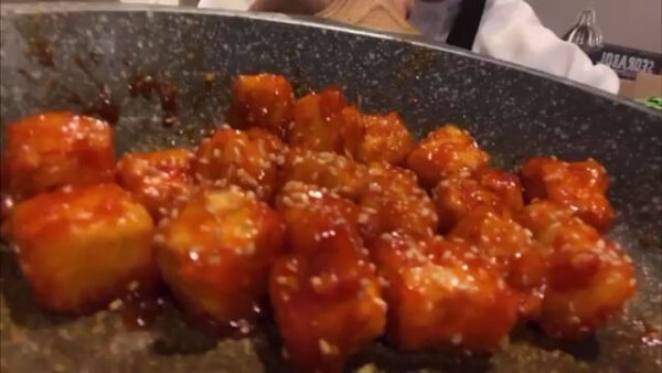 Spicy and Sweet Crunchy Tofu (General Cho Tofu) - Chef Chris Cho