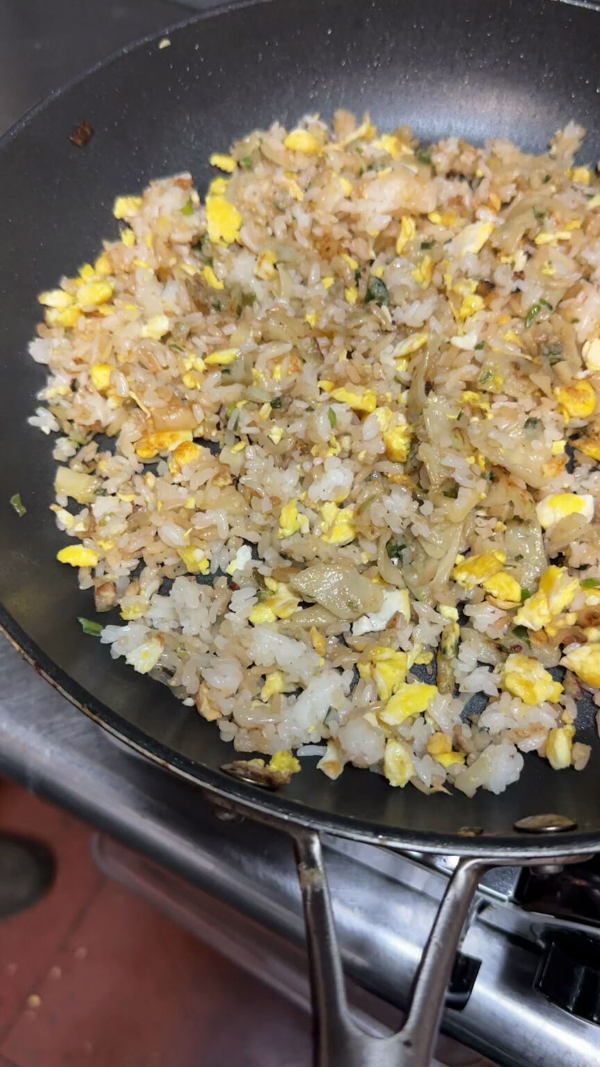 Dumpling Fried Rice - Chef Chris Cho