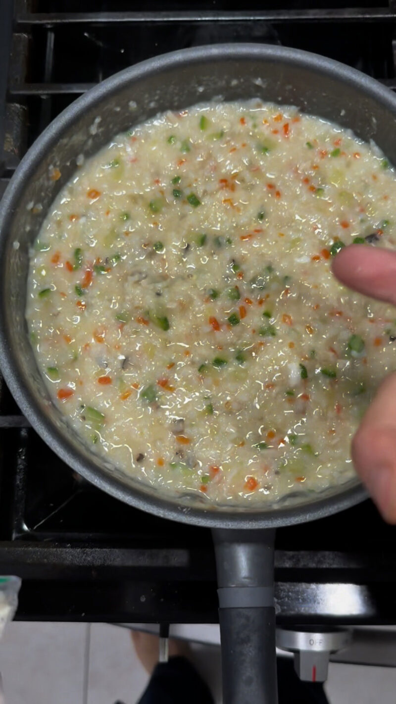 Korean Vegetable Porridge (Yachae Juk) - Chef Chris Cho