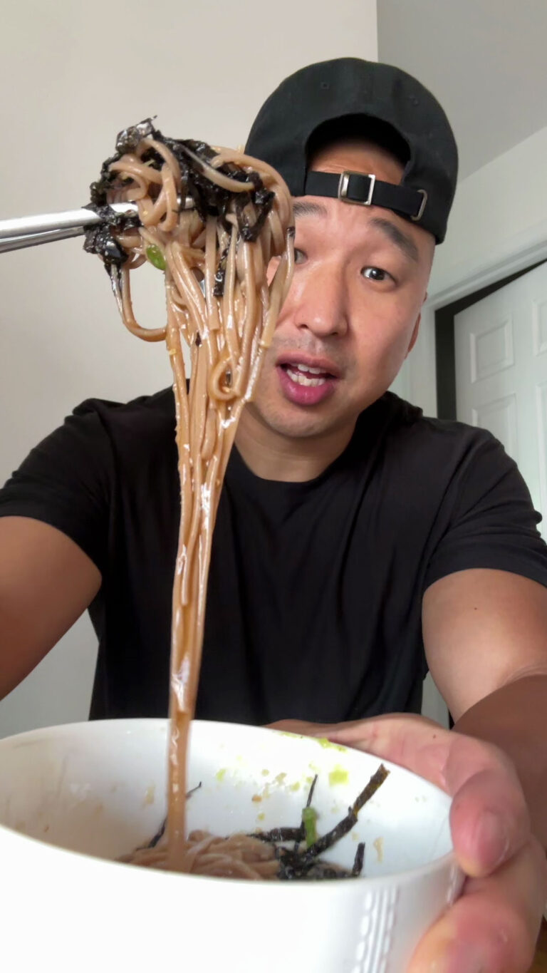 Zaru Soba (Cold Soba Noodles with Dipping Sauce) - Chef Chris Cho