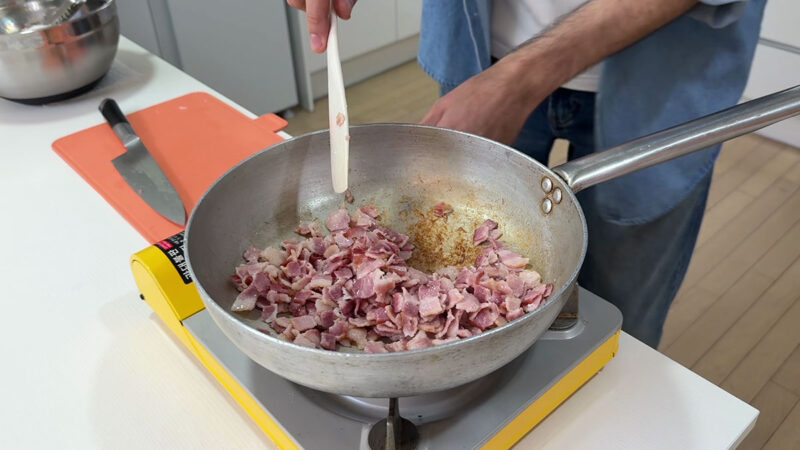 Traditional Italian Carbonara Recipe by Chef Fabrizio Ferrari - Chef ...